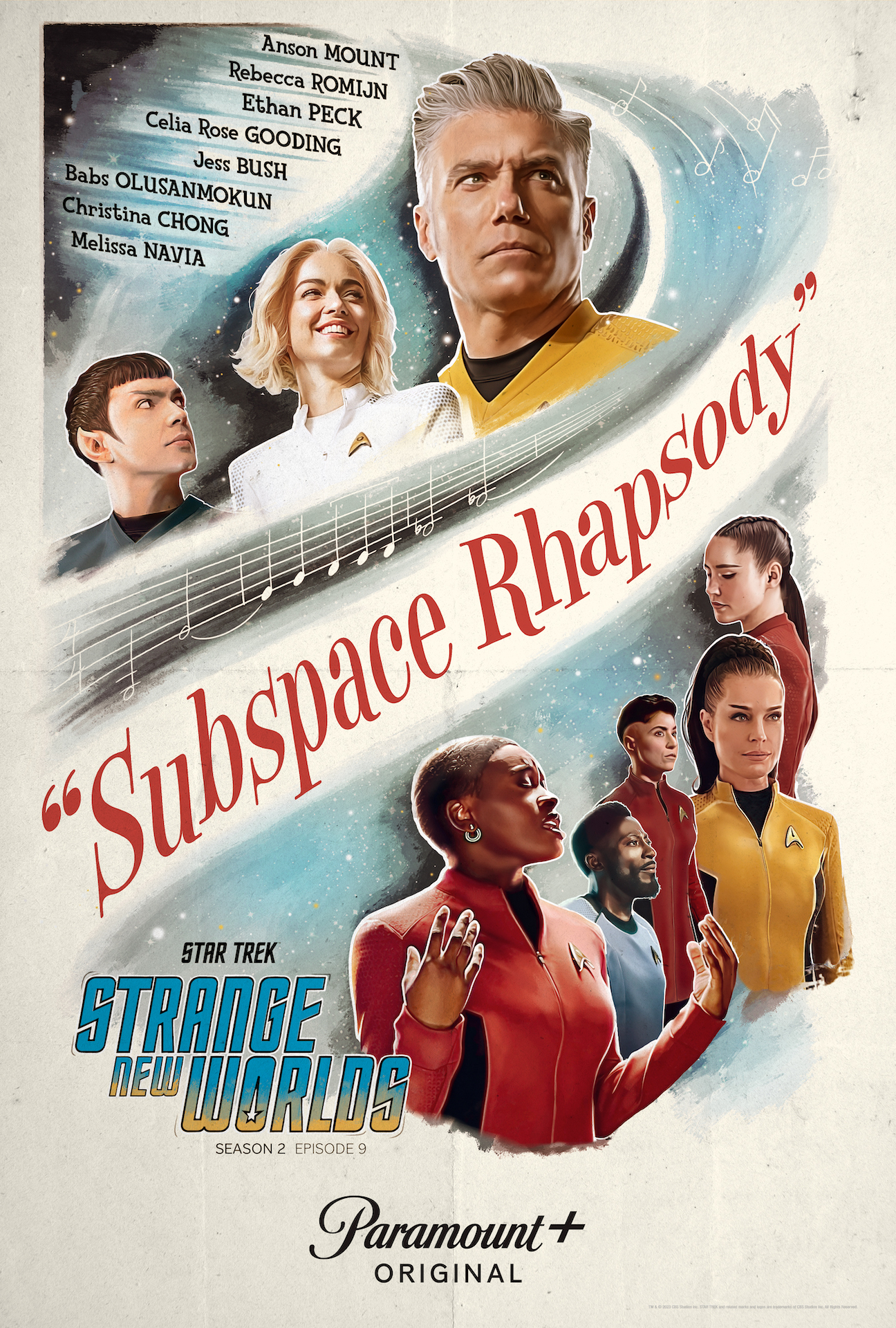 Star Trek SNW: Season 2, Episode Nine “Subspace Rhapsody” – Great Books Guy